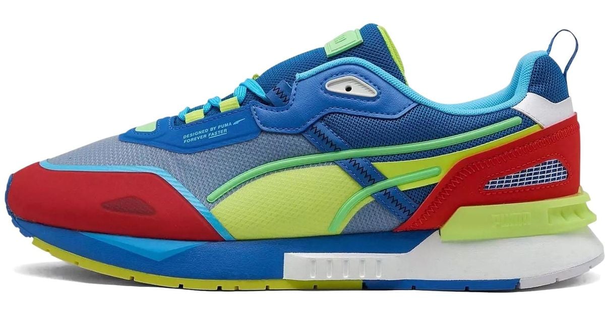 PUMA Mirage Tech "Raceway" Sneakers in Blue for Men | Lyst UK