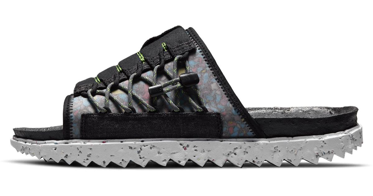 Nike Asuna Crater Slide Dj4629 002" in Black for Men | Lyst UK