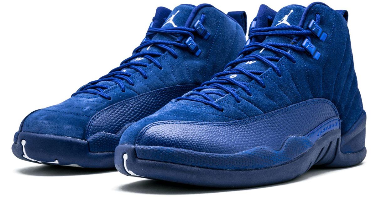 Nike Air Retro "Deep Royal Suede" Shoes in Blue for Men | Lyst UK