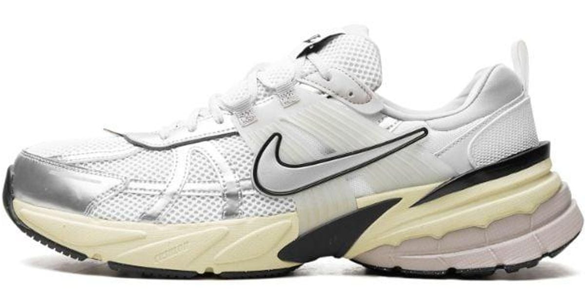 Nike V2k Run "pure Platinum Metallic Silver" Shoes in Black for Men ...