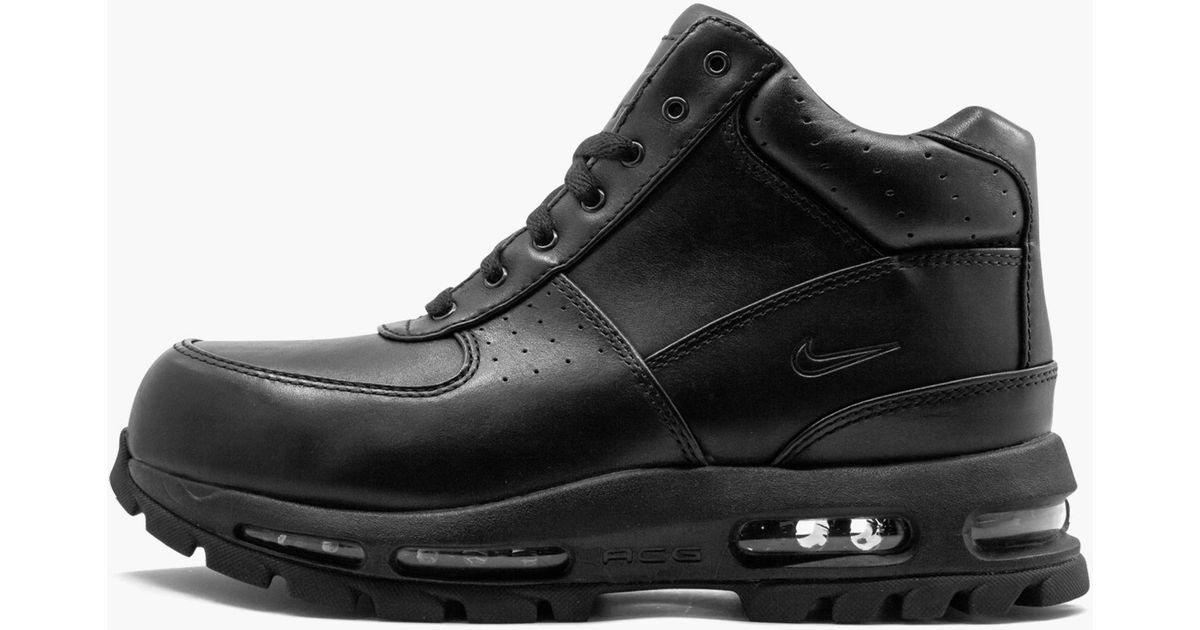 Nike Air Max Goadome Boots in Black for Men | Lyst