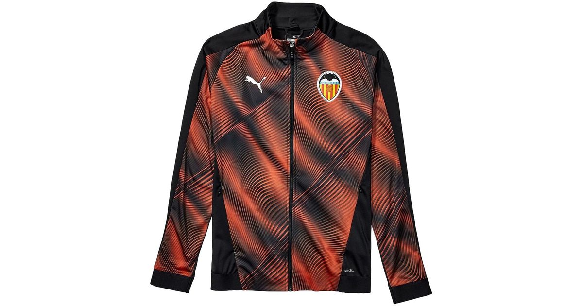 PUMA Vcf Stadium Jacket "Valencia in Black for Men | Lyst UK