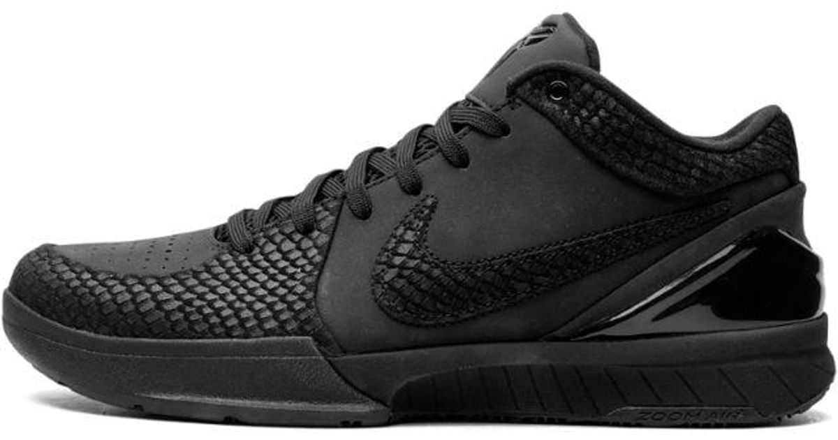 Nike Kobe 4 Protro Mamba" Shoes in Black | Lyst UK
