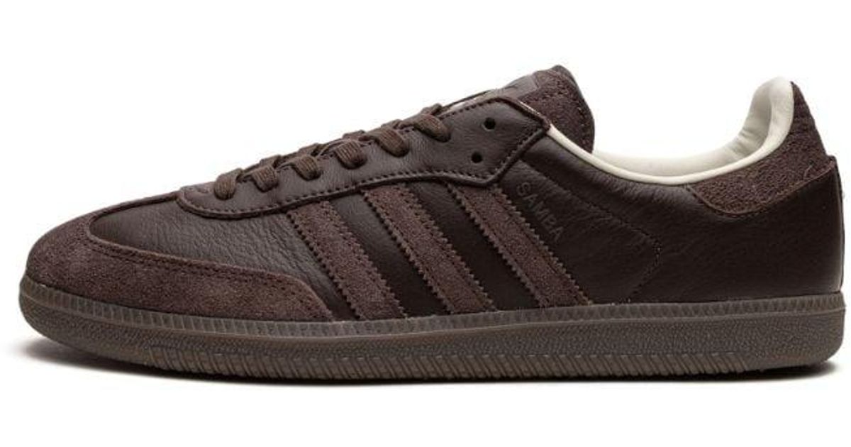 adidas Samba "brown Off White" Shoes in Black | Lyst UK