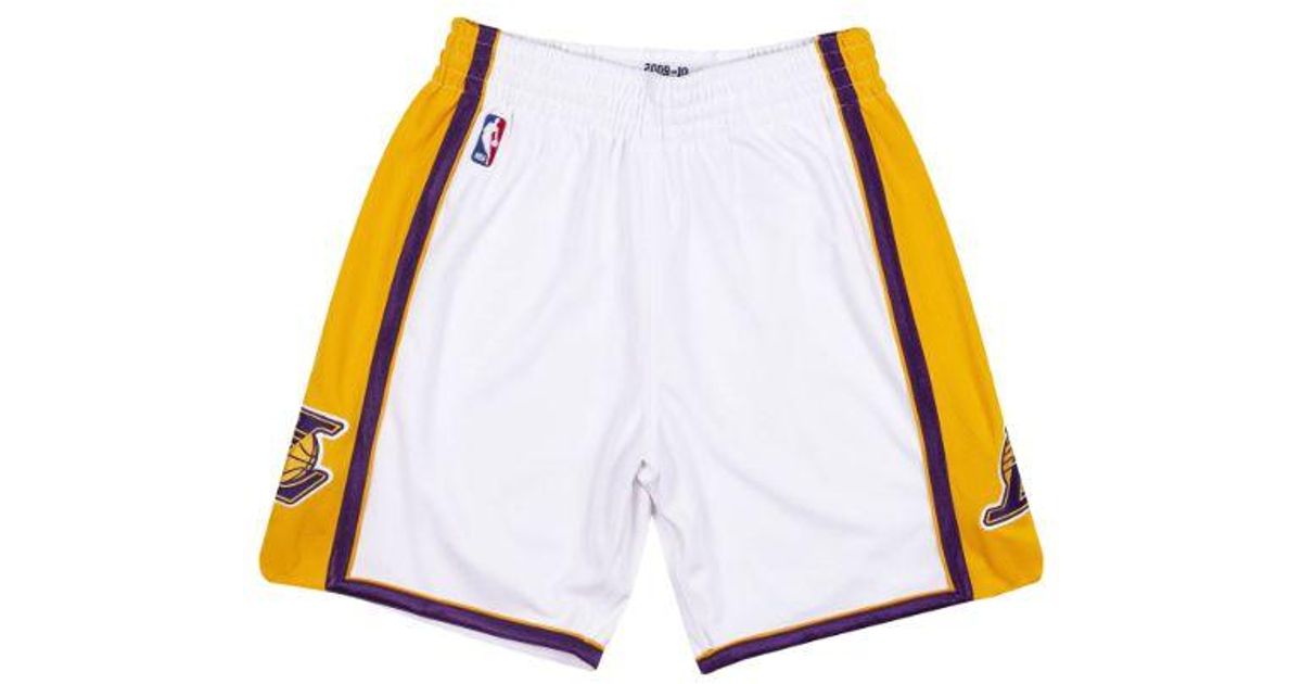 Mitchell & Ness Authentic Shorts "Nba La Lakers 2009" in Black for Men ...
