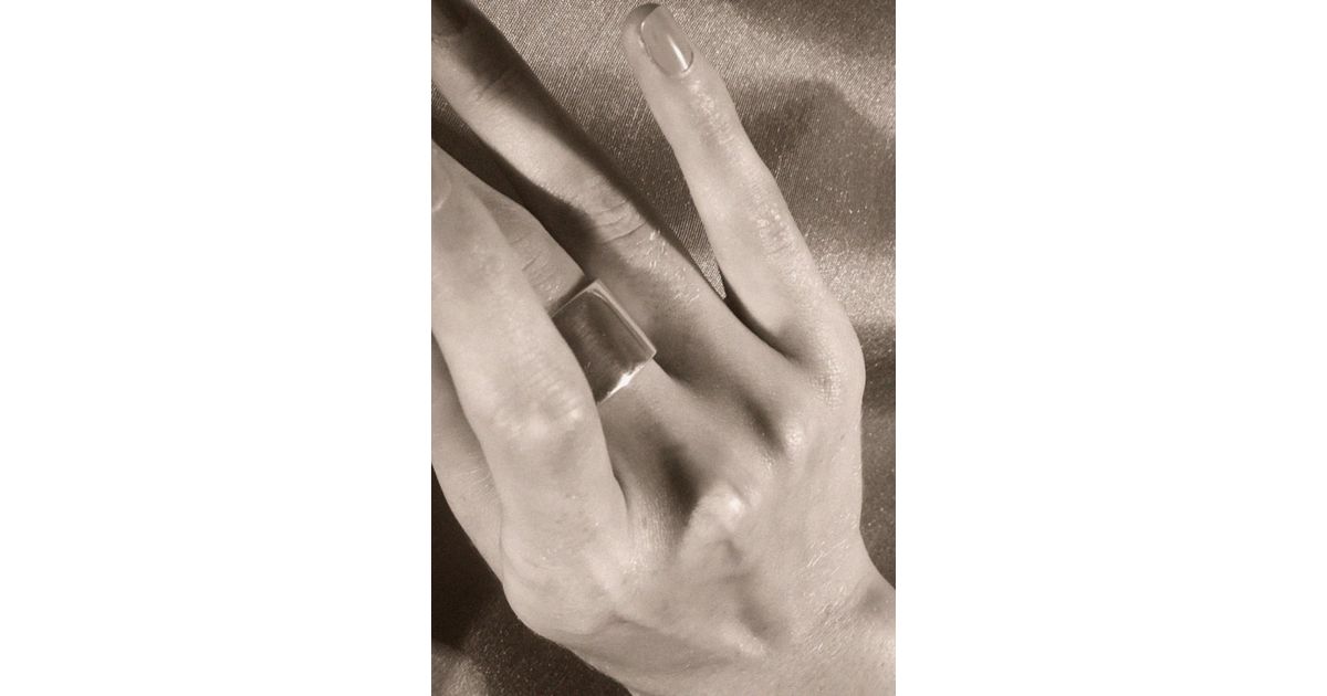 St. Agni Daria Ring in Natural | Lyst