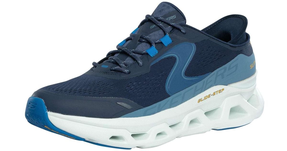 Skechers Glide-step Altus Slip In Trainers in Blue for Men | Lyst