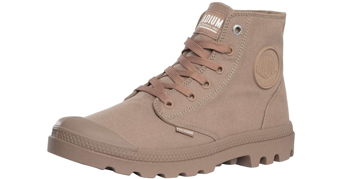 Palladium Mono Chrome Boots in Brown for Men | Lyst UK