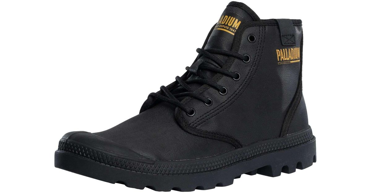 Palladium Pampa Hi Boots in Black for Men | Lyst UK