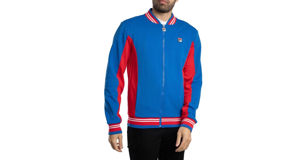 Fila Settanta Track Jacket in Blue for Men | Lyst UK