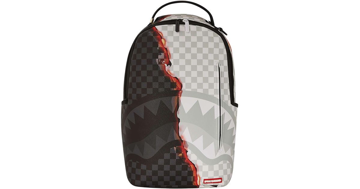 Sprayground Ring Of Fire Backpack in Black for Men | Lyst UK