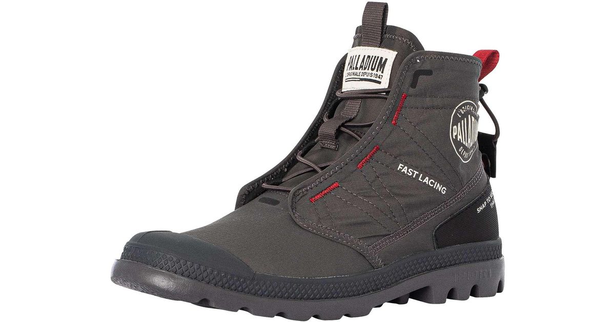 Palladium Pampa Travel Lite Boots in Black for Men | Lyst