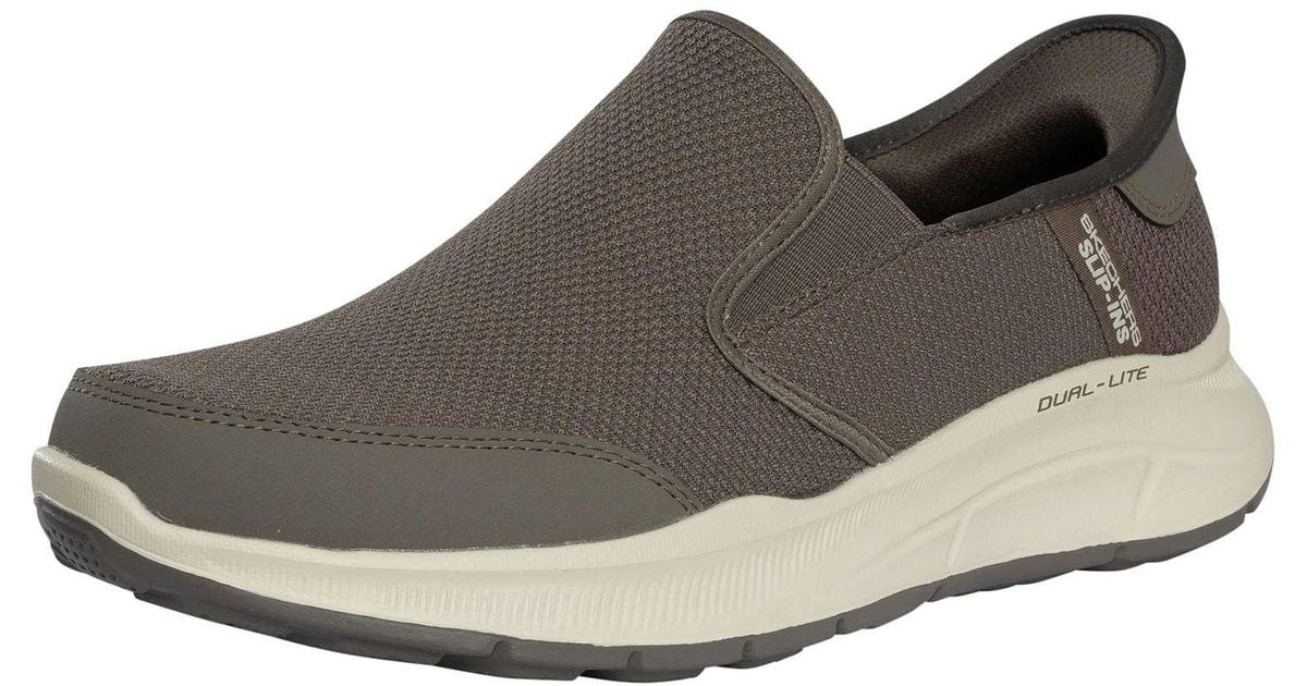 Skechers Relaxed Slip-ins Rf Equalizer 5.0 Trainers in Grey for Men ...