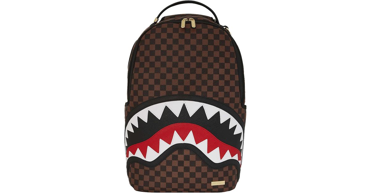 Sprayground 20l Sawtooth Sharks In Paris Backpack in Red for Men | Lyst ...