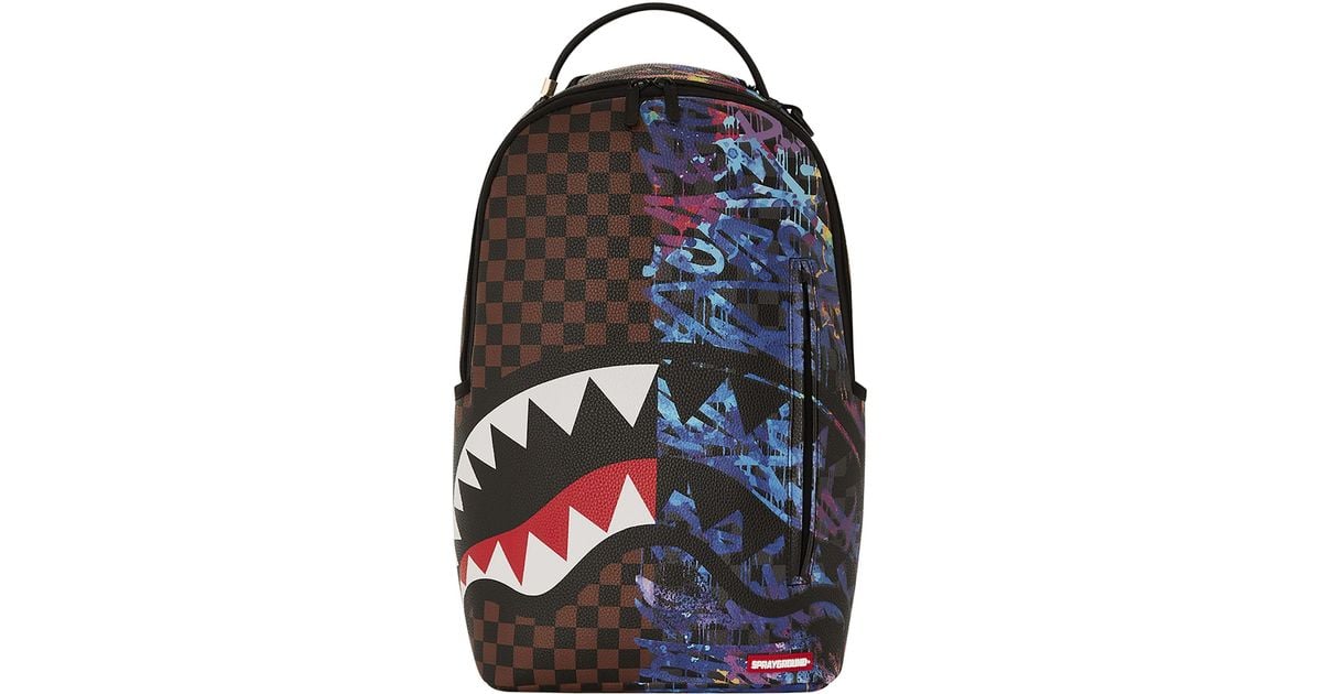 Sprayground Glow In The Dark City Backpack in Blue for Men | Lyst Canada