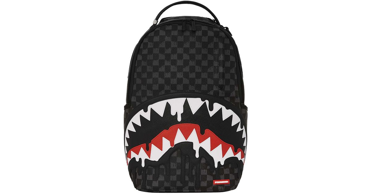 Sprayground 20l Dripping Shark In Paris Backpack in Black for Men ...