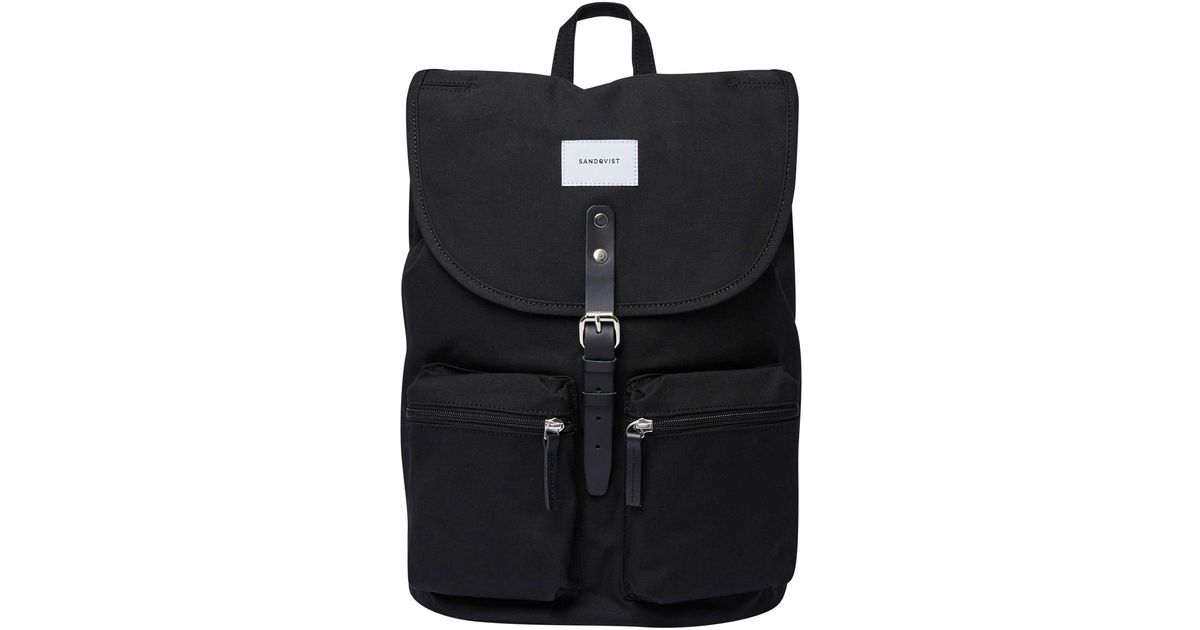 Sandqvist 19l Roald Backpack in Black for Men | Lyst
