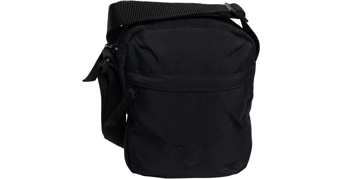 Lyle & Scott Cross Body Pouch Bag in Black for Men | Lyst UK