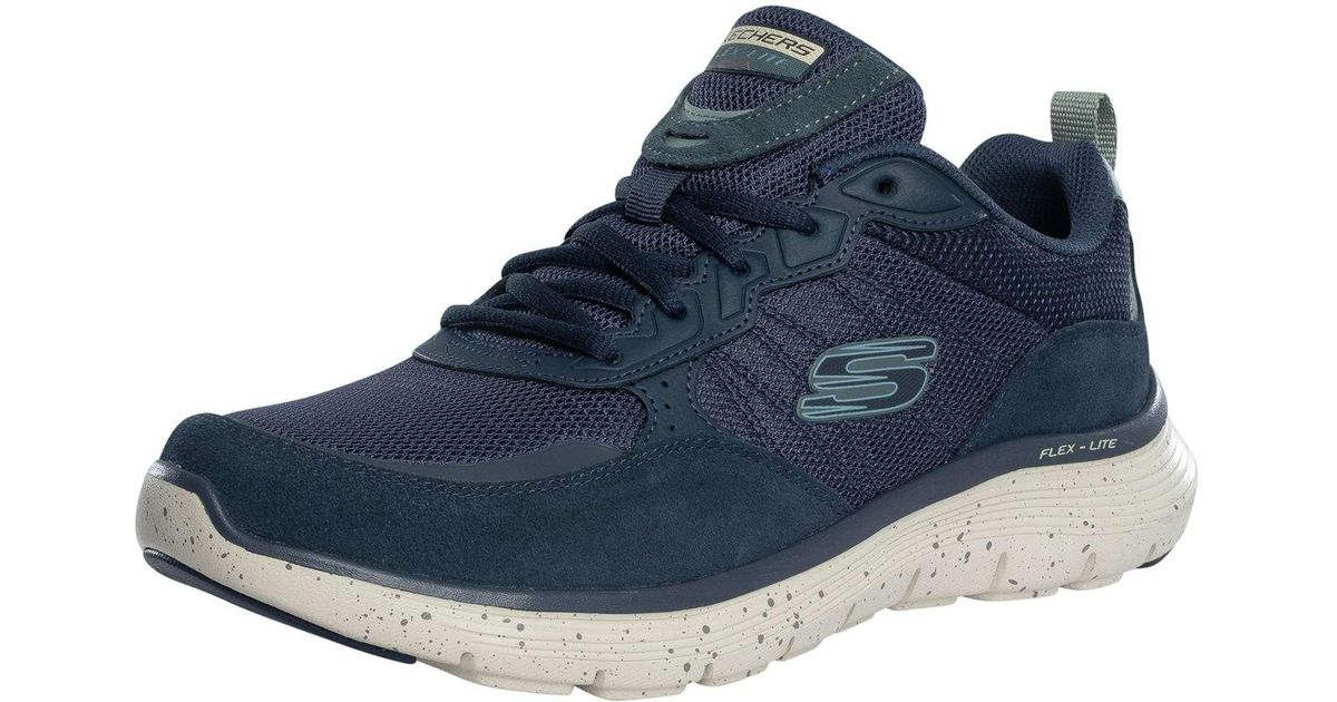 Skechers Flex Advantage 5.0 Trainers in Blue for Men | Lyst UK