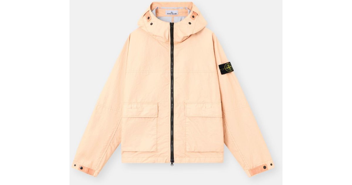 Stone Island 4100004 Membrana 3L Tc in Natural for Men | Lyst