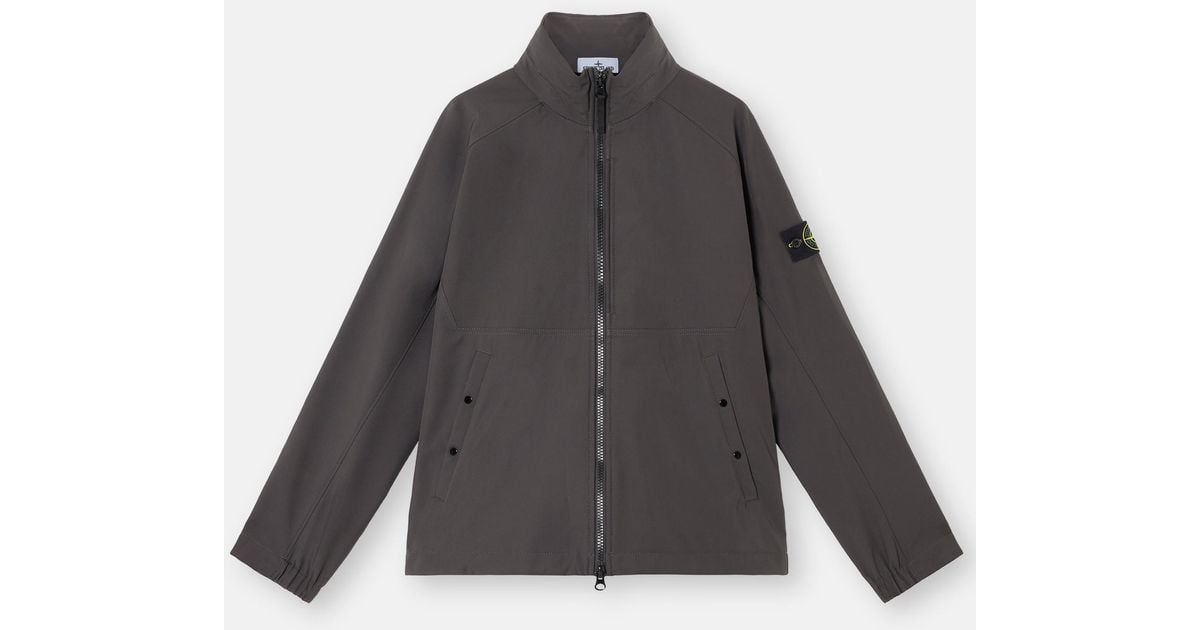Stone Island 4100010 Light Soft Shell-R E. Dye Technology, Recycled ...