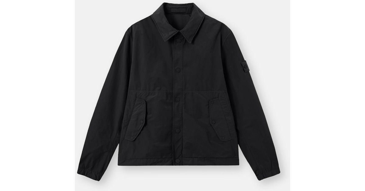 Stone Island 4100036 David Light-Tc S. I. Ghost in Black for Men | Lyst