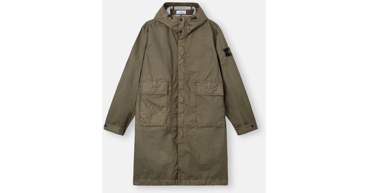 Stone Island 7100001 Membrana 3L Tc in Green for Men | Lyst