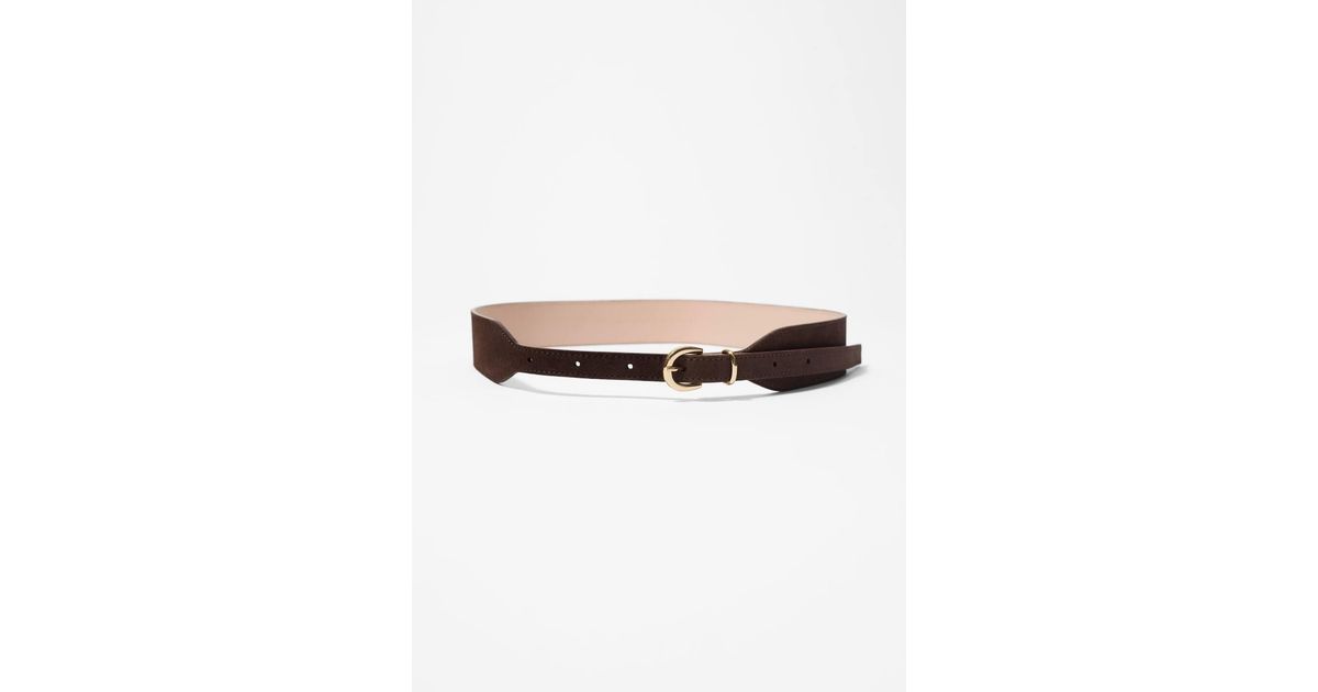 & Other Stories Wide Waist Belt in White | Lyst UK