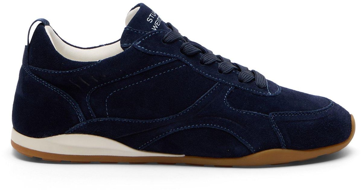 Stuart Weitzman Sw Scout Sneaker in Blue | Lyst UK