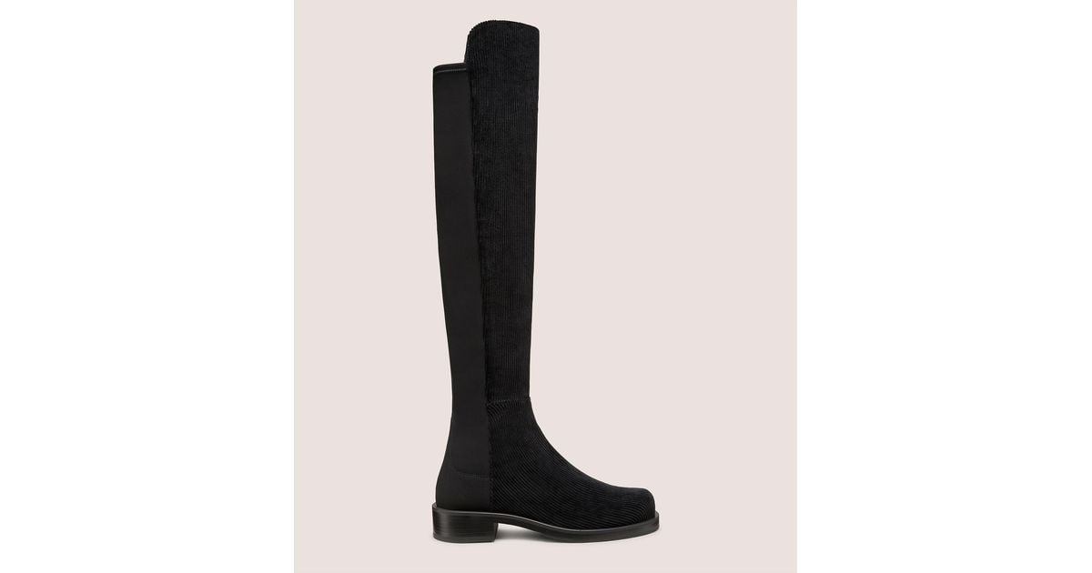 Stuart Weitzman 5050 Bold Boot Over-the-knee Boots in Black | Lyst