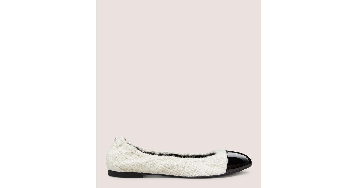Stuart Weitzman Gabby Ballet Flat The Sw Outlet | Lyst
