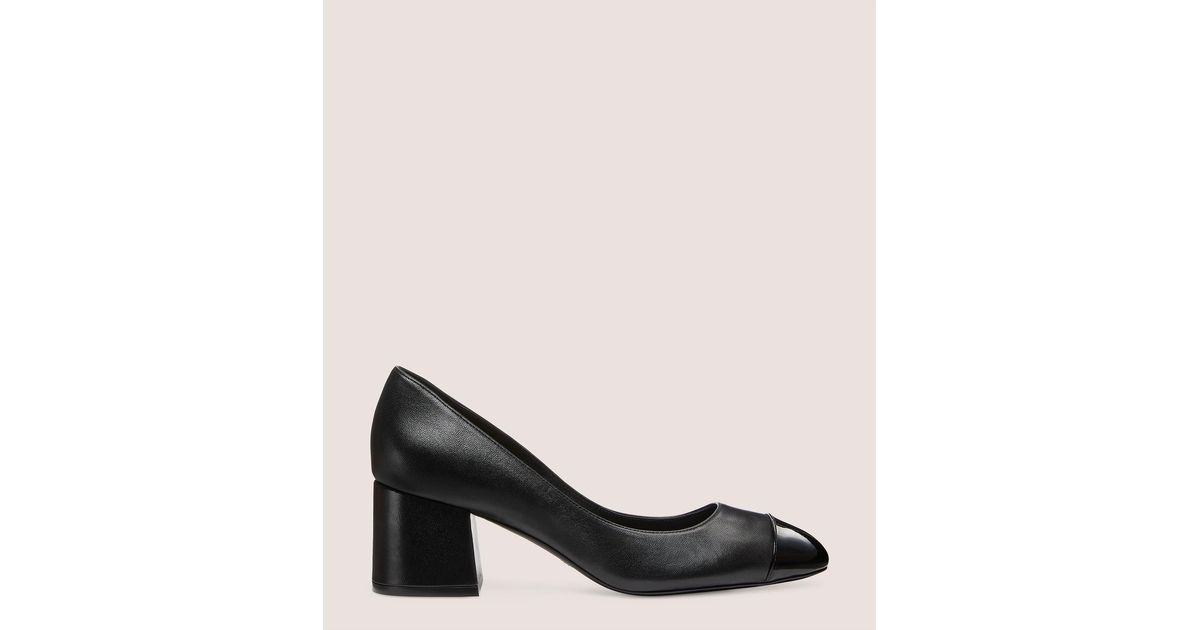 Stuart Weitzman Flareblock 60 Pump Pumps & Heels in Black | Lyst