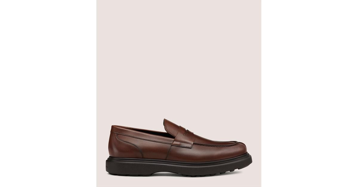 Stuart Weitzman Alvin Loafer Men's in Brown for Men | Lyst