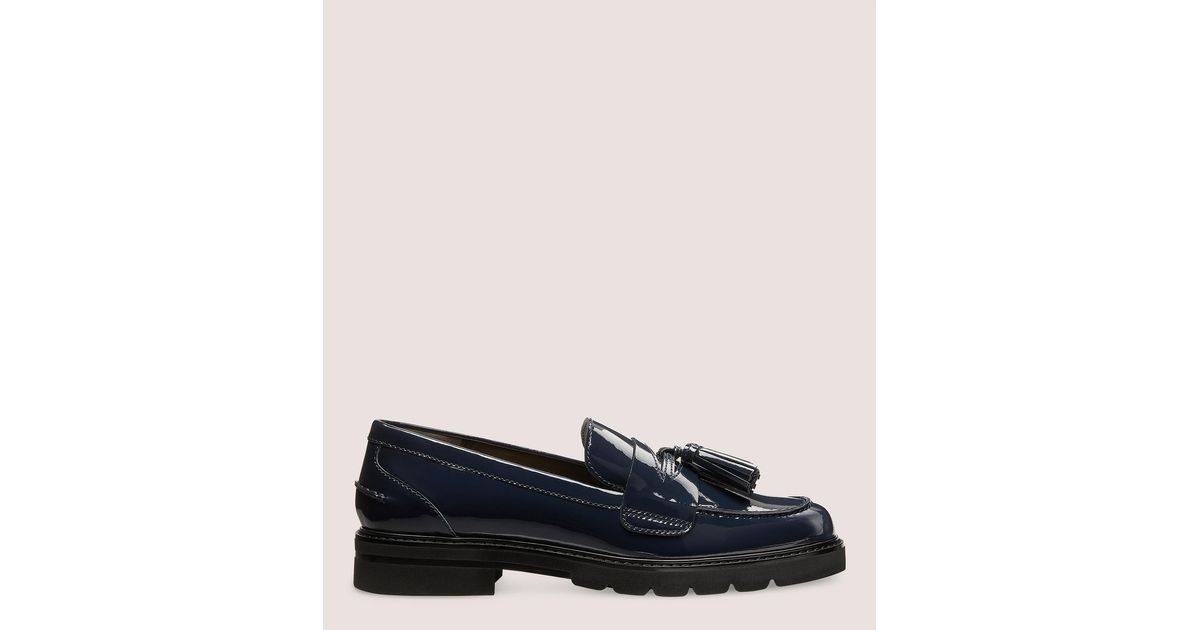 Stuart Weitzman Adrina Loafer in Blue | Lyst