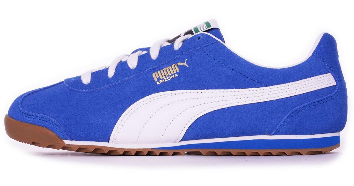 PUMA Arizona Classic Trainers - Blue/white for Men | Lyst Australia
