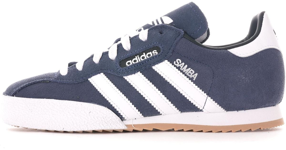 adidas Originals Samba Super Suede in Navy (Blue) for Men - Lyst