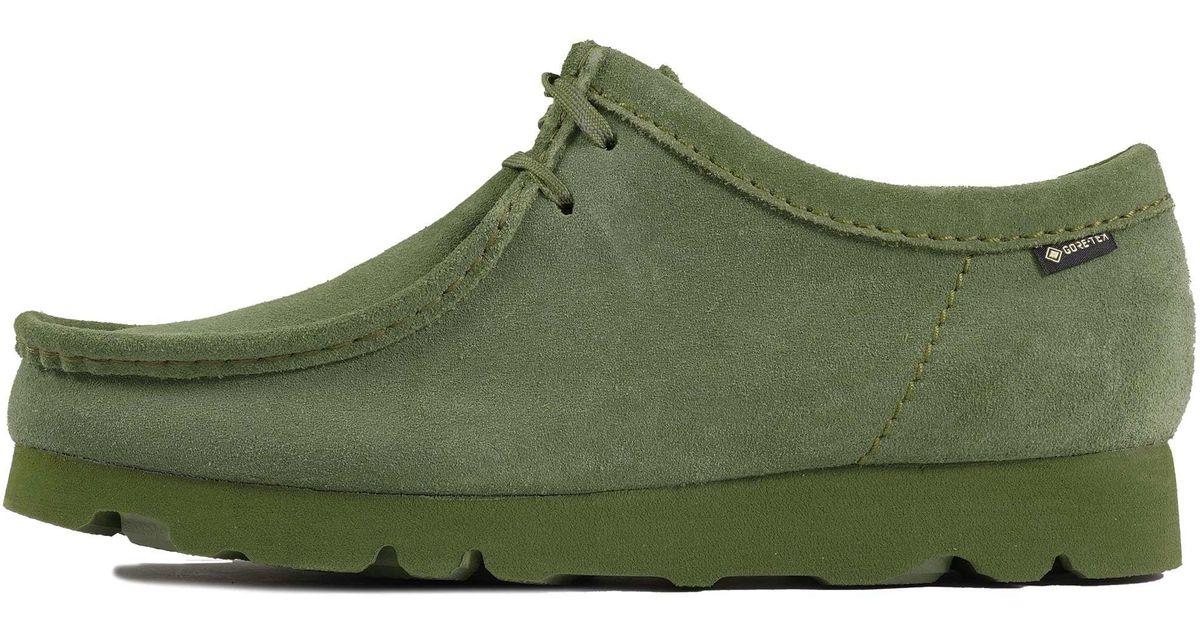Clarks Wallabee Gtx in Green for Men | Lyst UK