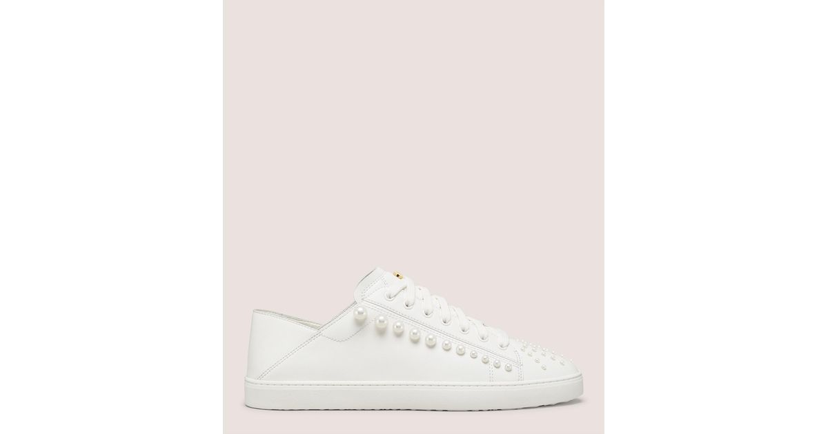 Stuart Weitzman Goldie Convertible The Sw Outlet in White | Lyst