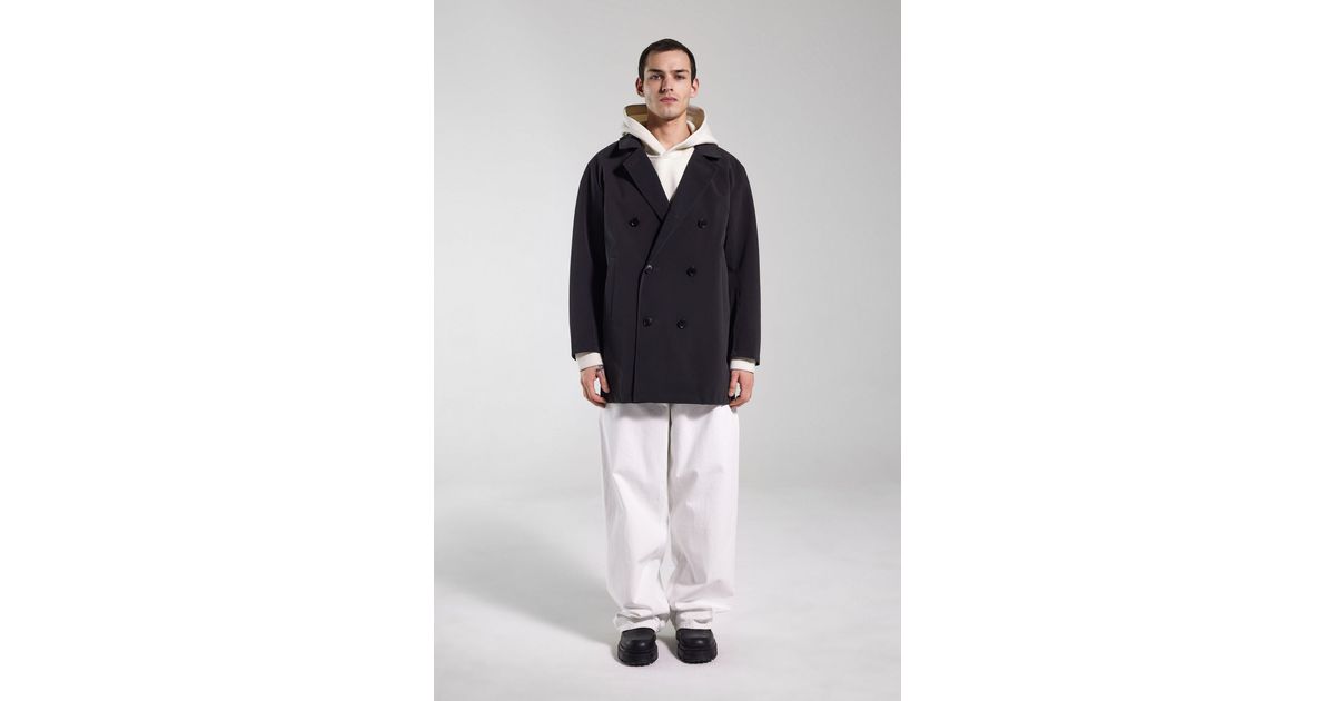 Stutterheim Atvidaberg Raincoat in Blue for Men | Lyst