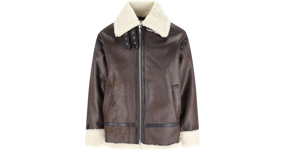 DUNST Aviator Jacket in Brown for Men | Lyst UK
