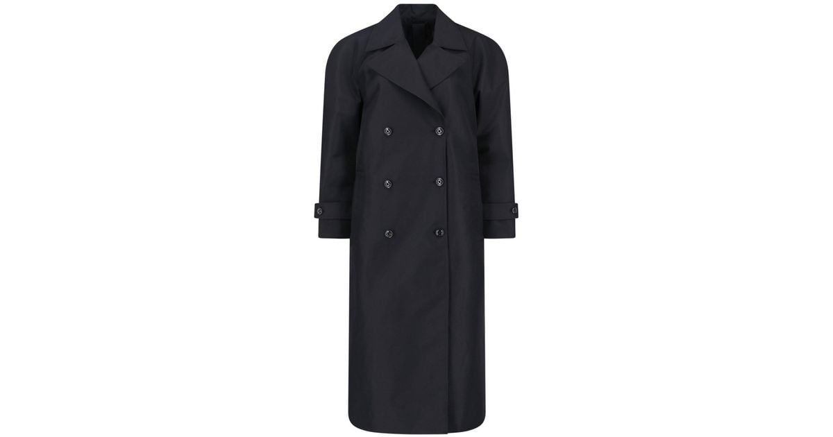 Moncler Genius X Ee72 By Edward Enninful Zake Trench Coat in Black | Lyst