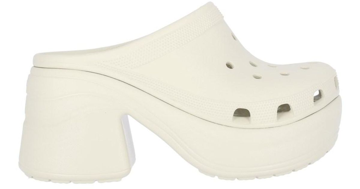 Crocs™ Siren Clogs Shoes 10 in Natural | Lyst