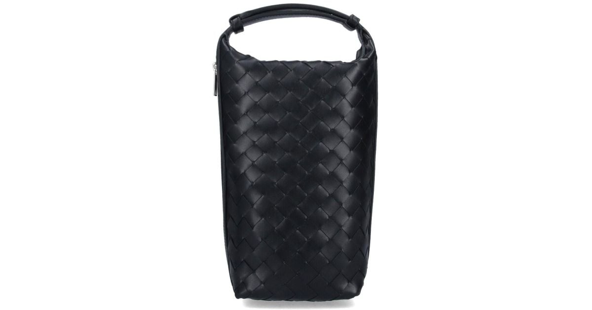 Bottega Veneta Vertical Clutch "Wallace" in Black for Men | Lyst