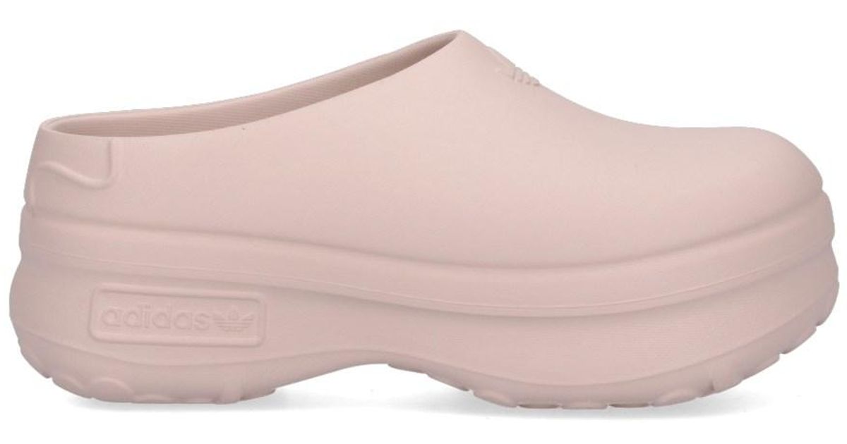 adidas Mules Platform "adifom Stan Smith" in Pink | Lyst
