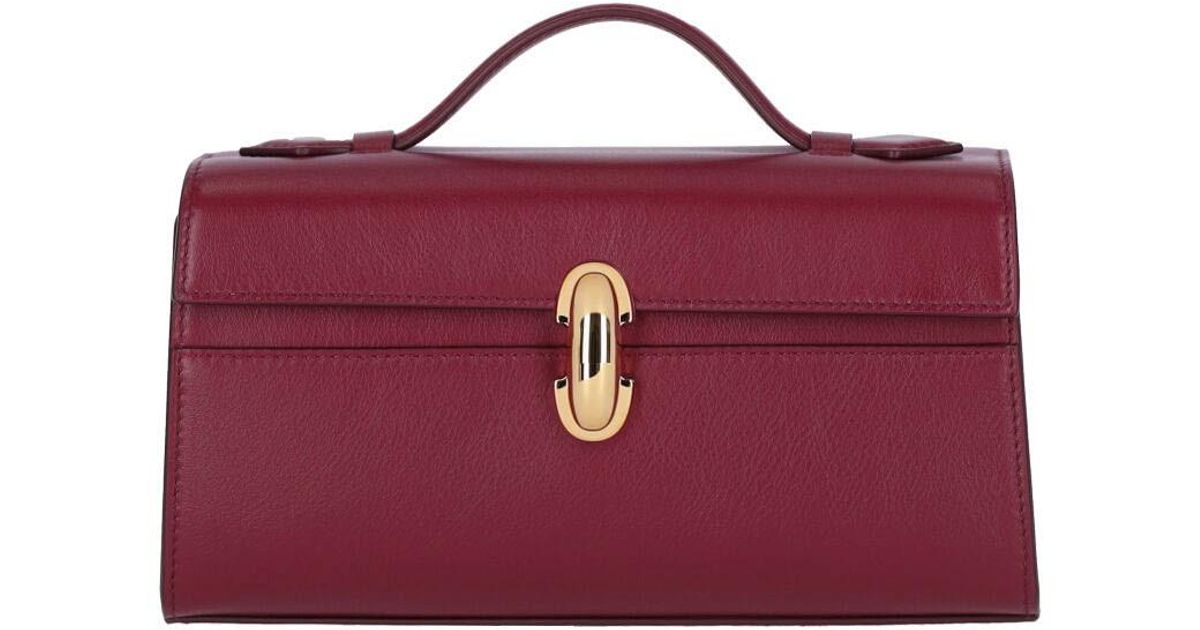 SAVETTE "Symmetry" Pouch in Purple | Lyst