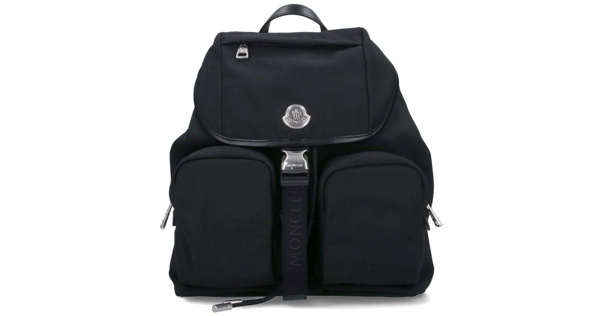 Moncler "New Trick" Backpack in Black | Lyst