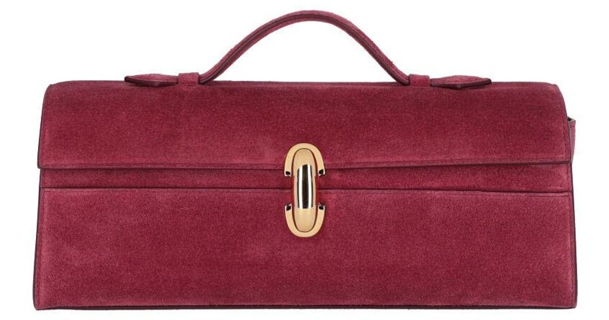 SAVETTE Pouch "slim Symmetry" in Red | Lyst