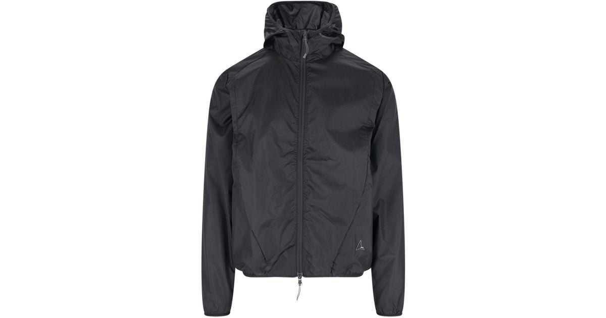 Roa 'Hue Packable Wind' Jacket in Black for Men | Lyst UK