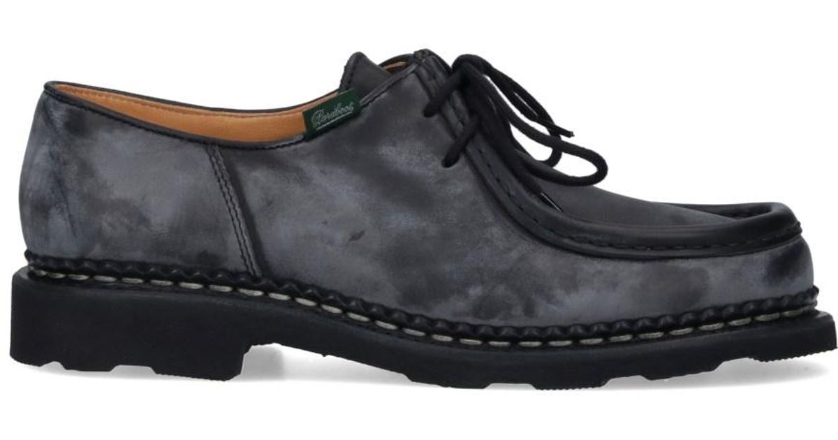 Paraboot Michael' Derby Shoes in Black | Lyst