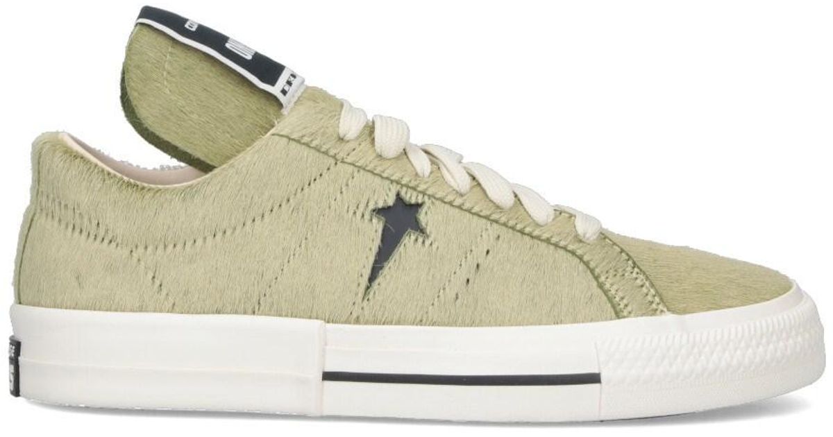 Rick Owens X Converse Sneakers "One Star Pro" in Metallic | Lyst UK